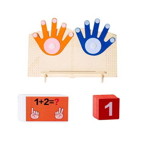 yotijay felt board finger numbers counting toy math game for 3 5 year