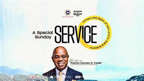A Special Sunday Service With Pastor James Fadel Sunrise Service