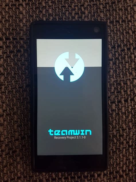 Stuck In Team Win Recovery Project After Android Update Fairphone 2 Fairphone Community Forum