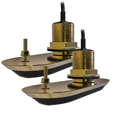 Raymarine RV 212 RealVision 3D Bronze Thru Hull Transducer Pair Pack