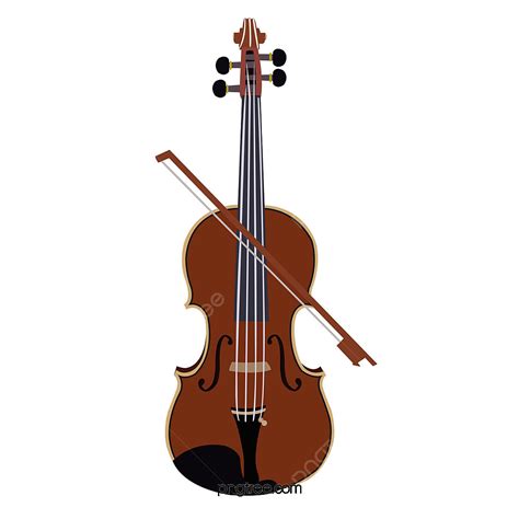 예쁜 일러스트 바이올린 바이올린 클립 아트 바이올린 악기 Png 일러스트 및 Psd 이미지 무료 다운로드 Pngtree