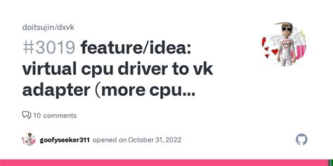 feature idea virtual cpu driver to vk adapter more cpu virtual cores