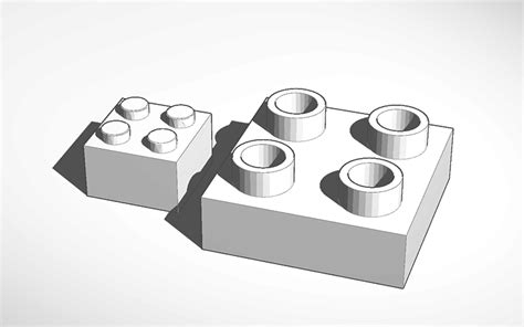 3d Design Lego Duplo Tinkercad