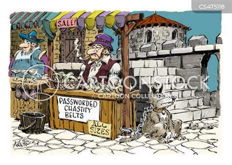 Chastity Belt Cartoons And Comics Funny Pictures From Cartoonstock