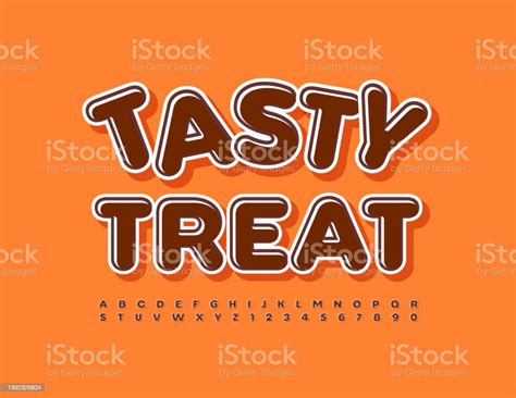 벡터 재미 엠블럼 맛있는 치료 현대 알파벳 문자 및 숫자 세트 세트 쿠키에 대한 스톡 벡터 아트 및 기타 이미지 쿠키 컴퓨터 글자 브라우니 Istock