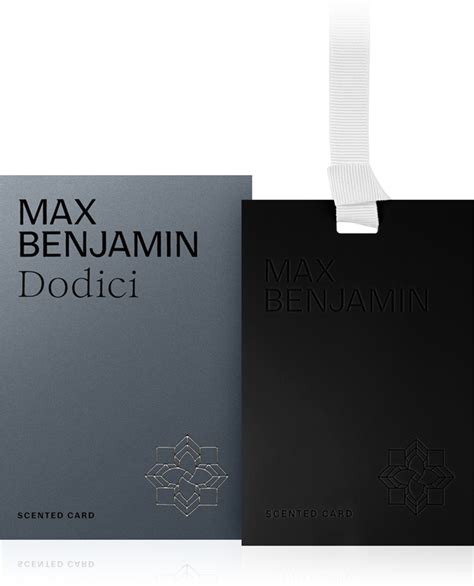 Max Benjamin Dodici Cartão Perfumado Notinopt