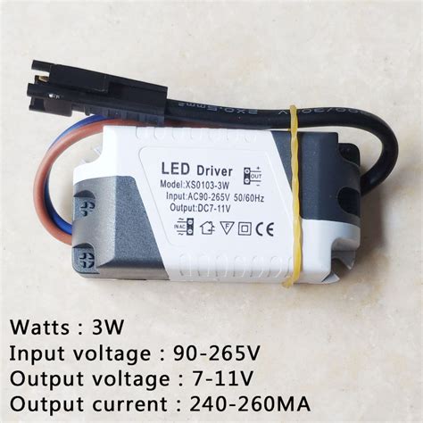 Controlador Led 300ma 280ma 3w 5w 12w 15w 18w 24w Grandado