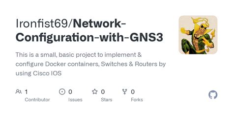 Releases · Ironfist69basic Network Design With Gns3 · Github
