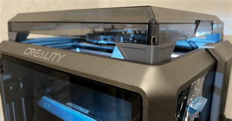 Fixed Creality K1 Lid Riser Smaller Posts By Ds Prints Download Free Stl Model