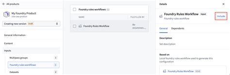Foundry Rules • Add Foundry Rules To A Marketplace Product • Palantir