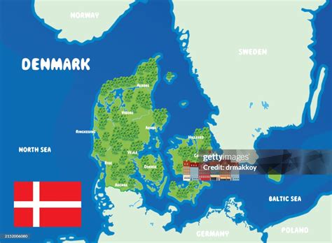 Denmark Maps High Res Vector Graphic Getty Images