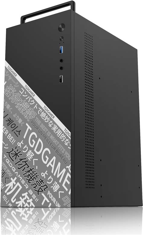 Tgdgamer Micro Atx Pc Case With 1x 80mm Pc Case Fan Support Matx Mini