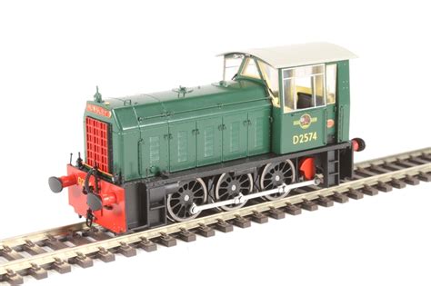 Heljan 2500 Class 05 Hunslet Shunter D2574 In Br Green Hattons