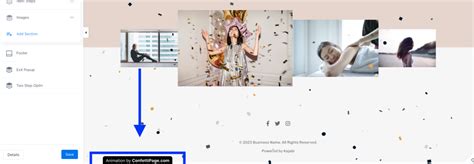 How To Add Confetti To Your Kajabi Page 🎉 Confetti Page