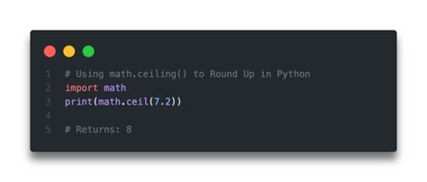 Python Ceiling Rounding Up And Python Ceiling Division • Datagy