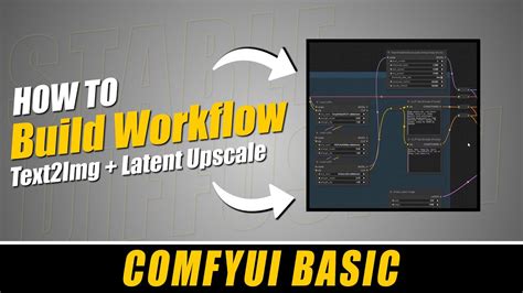 ComfyUI Workflow Build Text2Img Latent Upscale Model Upscale