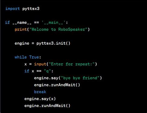 Introducing Robospeaker A Python Text To Speech Program Bikash Swain