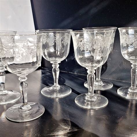 Cordial Glasses Set Etsy