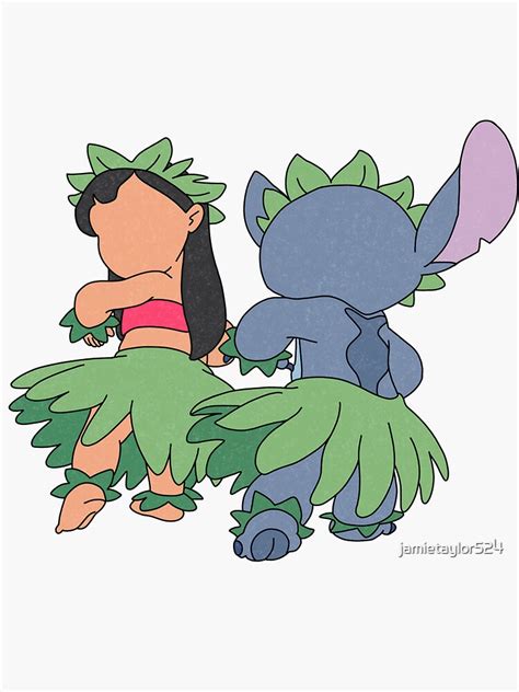 Lilo And Stitch Hula Clip Art
