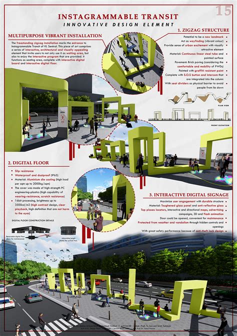 Design Thesis Final Presentation Instagramable Transit Behance