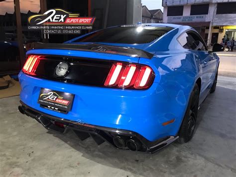 Ford Mustang Diffuser Ac Carbon Rexsupersport Specializes In
