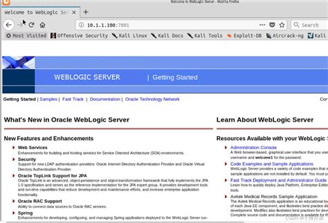 漏洞复现 Weblogic反序列化远程命令执行漏洞（二）weblogic10 Wls9 Async反序列化 Csdn博客