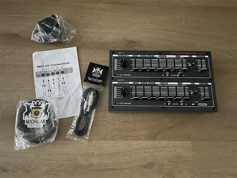 Michigan Synth Works Sy 1 Pearl Syncussion Reverb