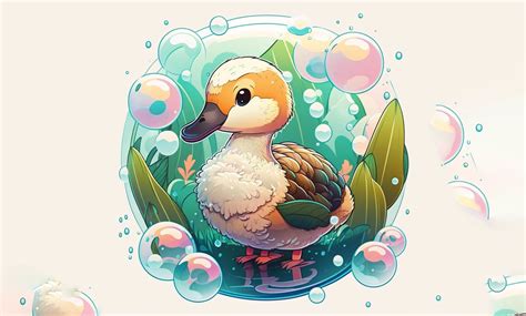 Cute Goose Kawaii Clipart Graphic By Poster Boutique · Creative Fabrica