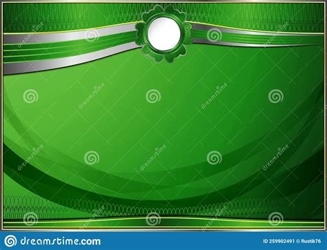 Horizontal Blank With Abstract Waves For Creating Certificates