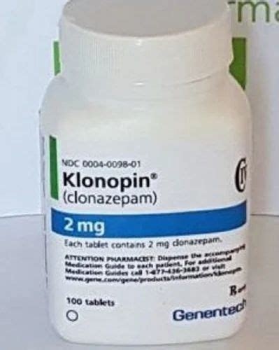 Klonopin Tablets 2 Mg At Rs 5300 Box In Thodupuzha Id 2852950424373
