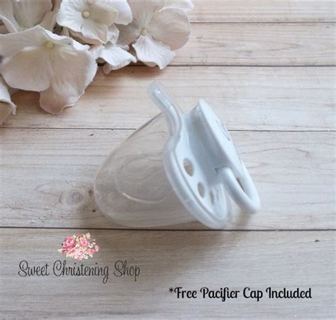 God Bless This Goddaughter Pacifier Baptism Pacifier Etsy