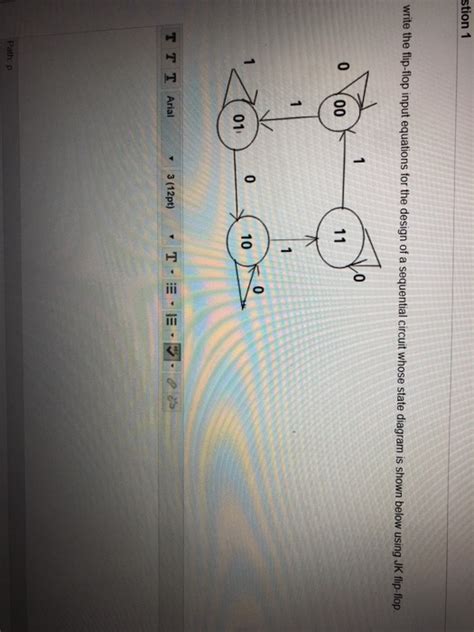solved stion 1 write the flip flop input equations for the