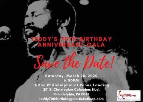 News The Teddy And Joan Pendergrass Foundation