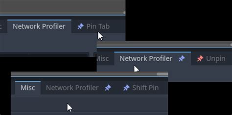Pinned Debugger Tabs Godot Asset Library