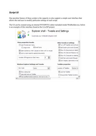 Explaining The WinBuilder Framework PDF Shareware And Freeware Computer Software And