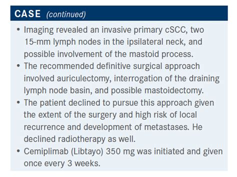 Cemiplimab Is Effective As Anti Pd 1 Therapy In Cutaneous Squamous Cell