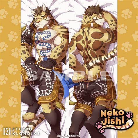 Nekojishi Dakimakura Body Pillow Pawprint Press Official Store
