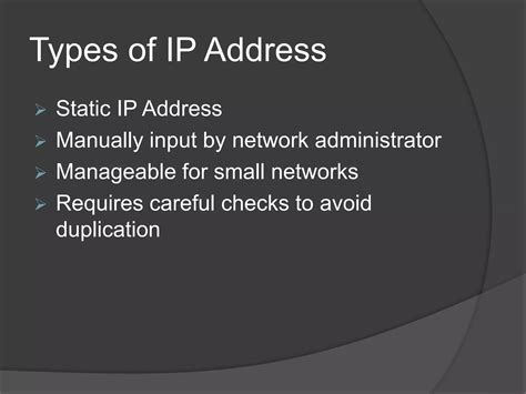 Ip Address Presentation PPTX