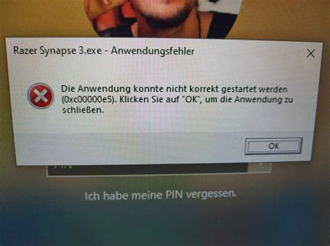 Razer Synapse Exe Anwendungsfehler Razer Insider