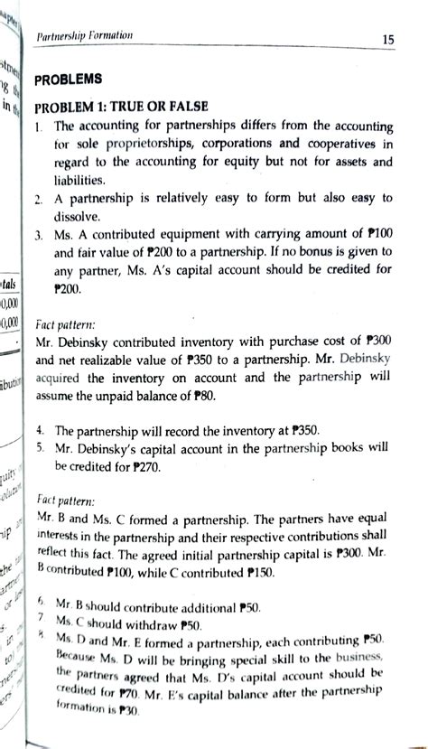 Partnership Formation Problems In Tals 0 Olu Partnershipformation Problems To Problem 1