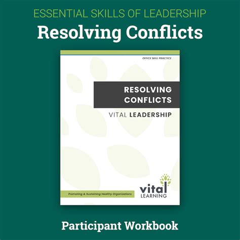Management Training Resolving Conflicts