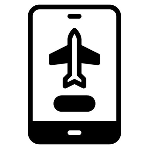 Mobile Boarding Pass Icon Illustration For Uiux Web App Infographic