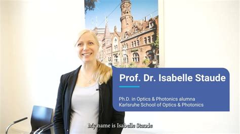 Karlsruhe School Of Optics And Photonics Ksop On Linkedin Speaking