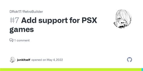 Add Support For PSX Games Issue DRok RetroBuilder GitHub