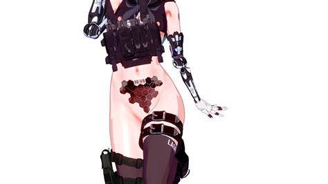 Rule 34 Barcode Tattoo Koikatsu Mechabare Original Character Robot
