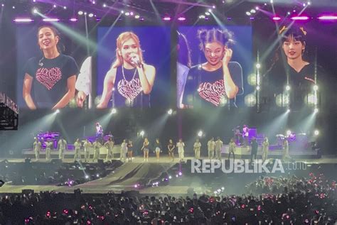 Konser Blackpink Born Pink di GBK | Republika Online