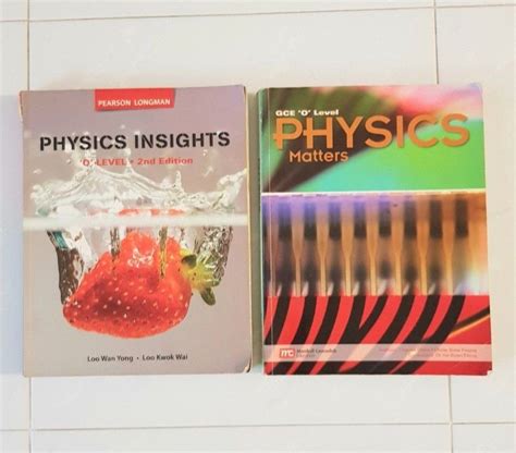 Physics Insights Physics Matters O Level Physics Secondary Physics