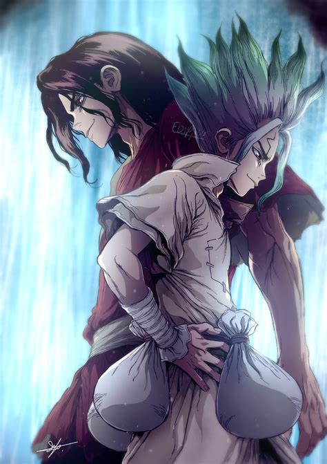 Tsukasa Shishio Y Senku Ishigami Fondo De Pantalla Del Teléfono Pxfuel