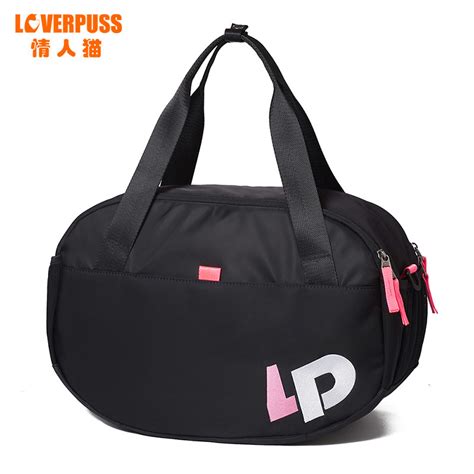 健身包女包潮单肩手提短途旅游包运动游泳包女干湿分离健身瑜伽包 虎窝淘