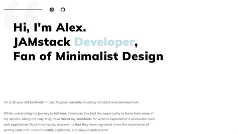 Github Morningshoe Gatsby Portfolio Please Take A Moment To Visit My Website